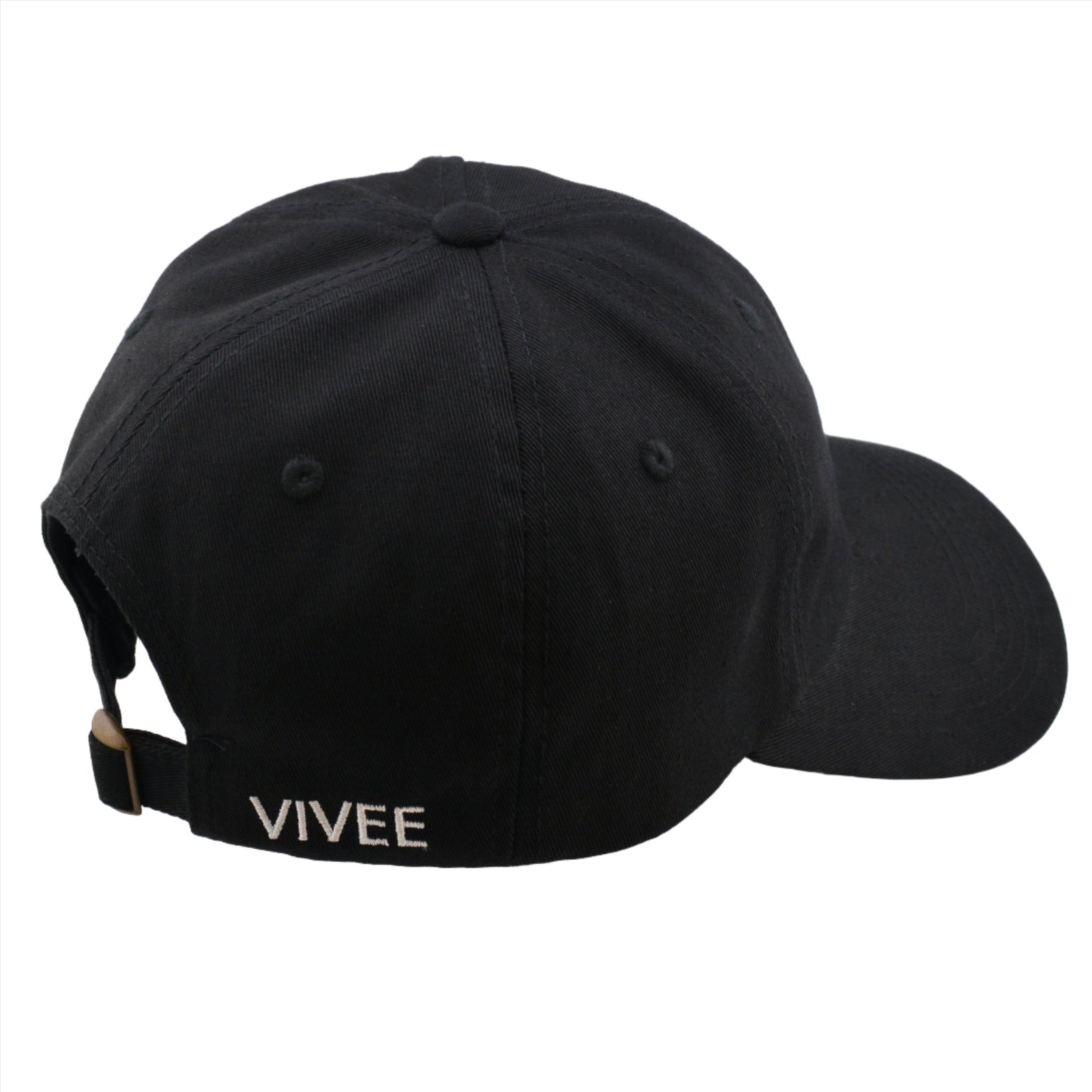 Hidden V's - Black – Vivee Hat Co